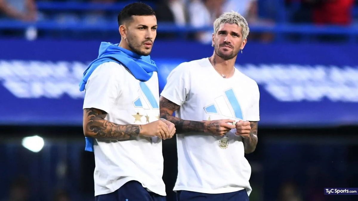 Paredes, De Paul y Scaloni cuestionaron el debut de Spreen