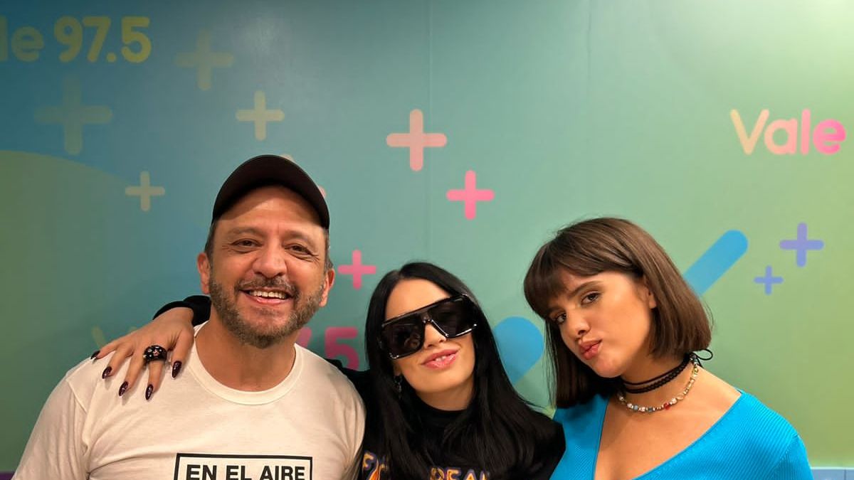 Lali estrenó nuevo disco y visitó al equipo de Días y Flores