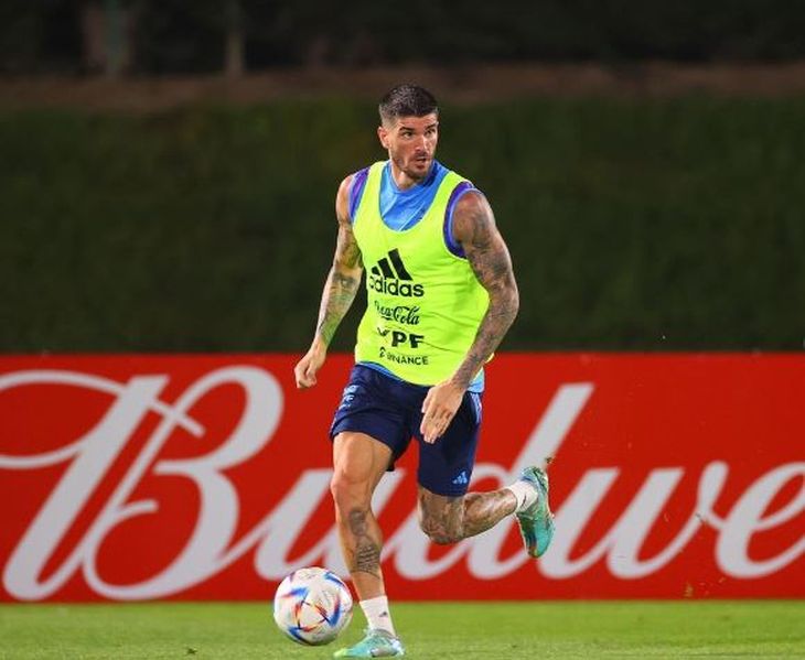 Mundial Qatar 2022: De Paul aclaró que Todo esta bien.